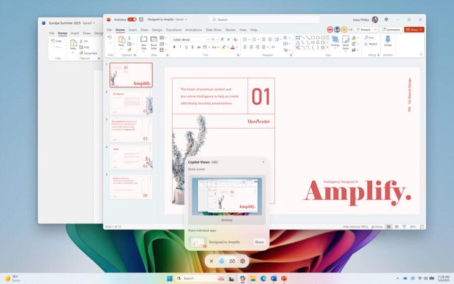 Microsoft Begins Rolling Out Vision Desktop Share Across All Insider ...