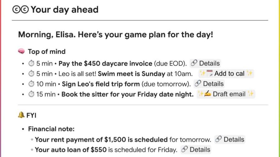 Google Labs Announces CC, a New AI Experiment for Email - Thurrott.com