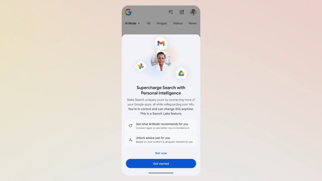 Google Gemini's Personal Intelligence Comes to AI Mode in Search ...
