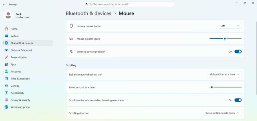 mouse-settings - Thurrott.com